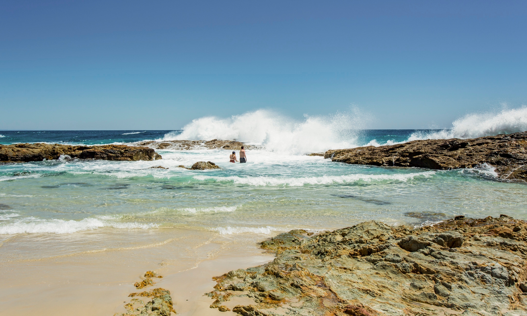 Alojamientos frente a la playa en Isla Moreton - Queensland, Australia ...