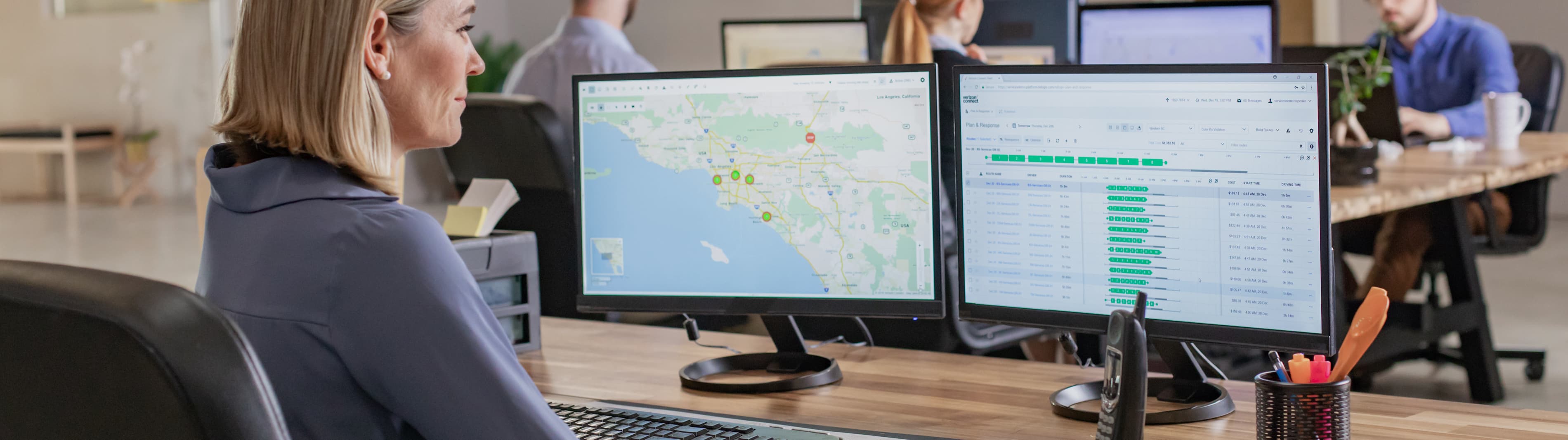 Enterprise Tracking System for Large Fleets | Verizon Connect
