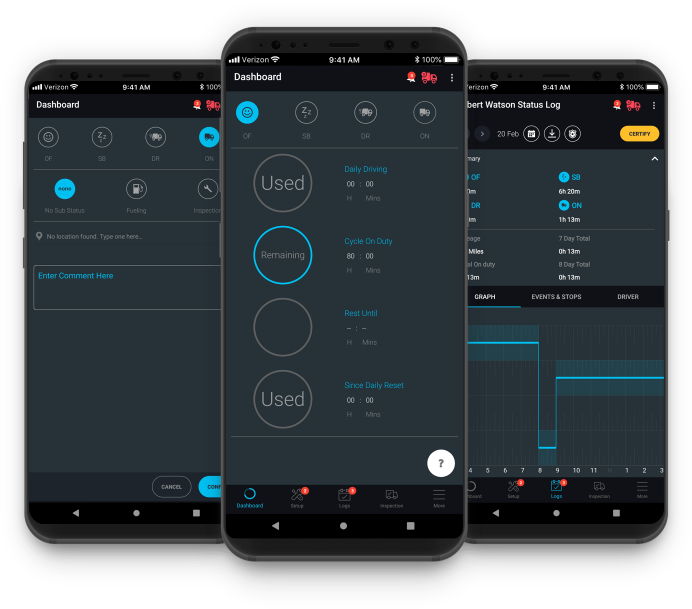 Federal Compliance and ELD App | Verizon Connect