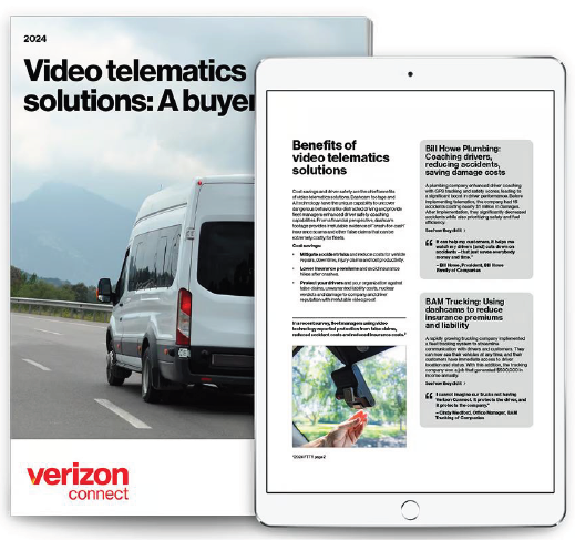 Transform Fleet Safety with AI Dashcams | Verizon Connect