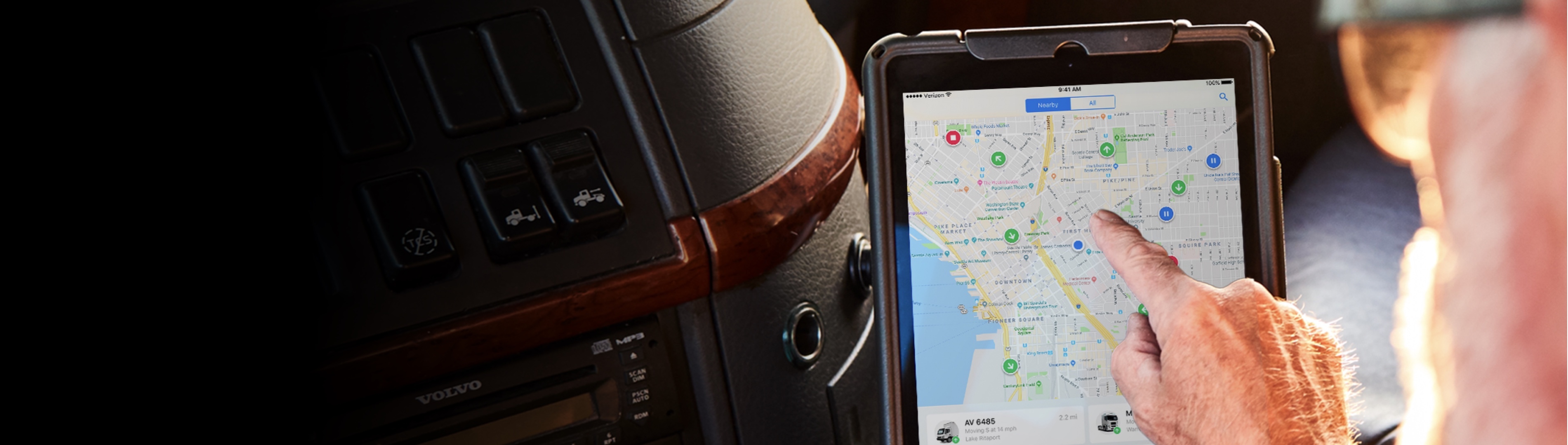 See the status and activity of all your fleet vehicles.