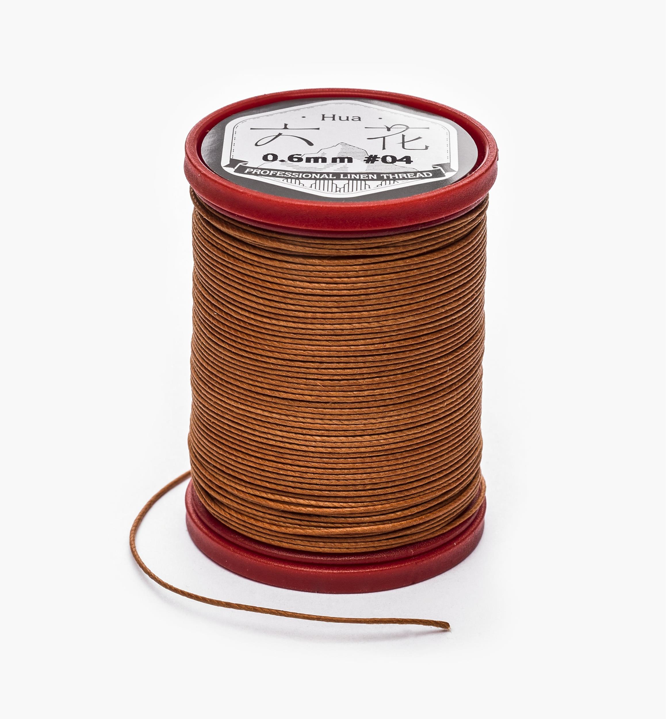 how is linen thread made