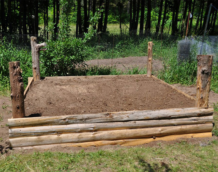 Log Raised Beds Rock Hugelkultur: The Ultimate Raised Garden Bed