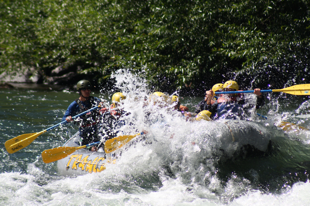 Toto je 8 nejlepších míst pro rafting na divoké vodě v Chile.