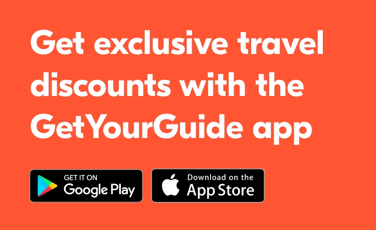 Welcome Bundle: Get exclusive travel discounts with the GetYourGuide App