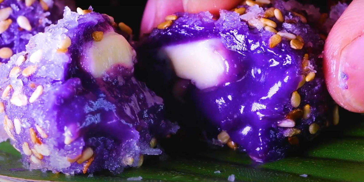 Flavors S1 E5: Ube Cheese Palitaw