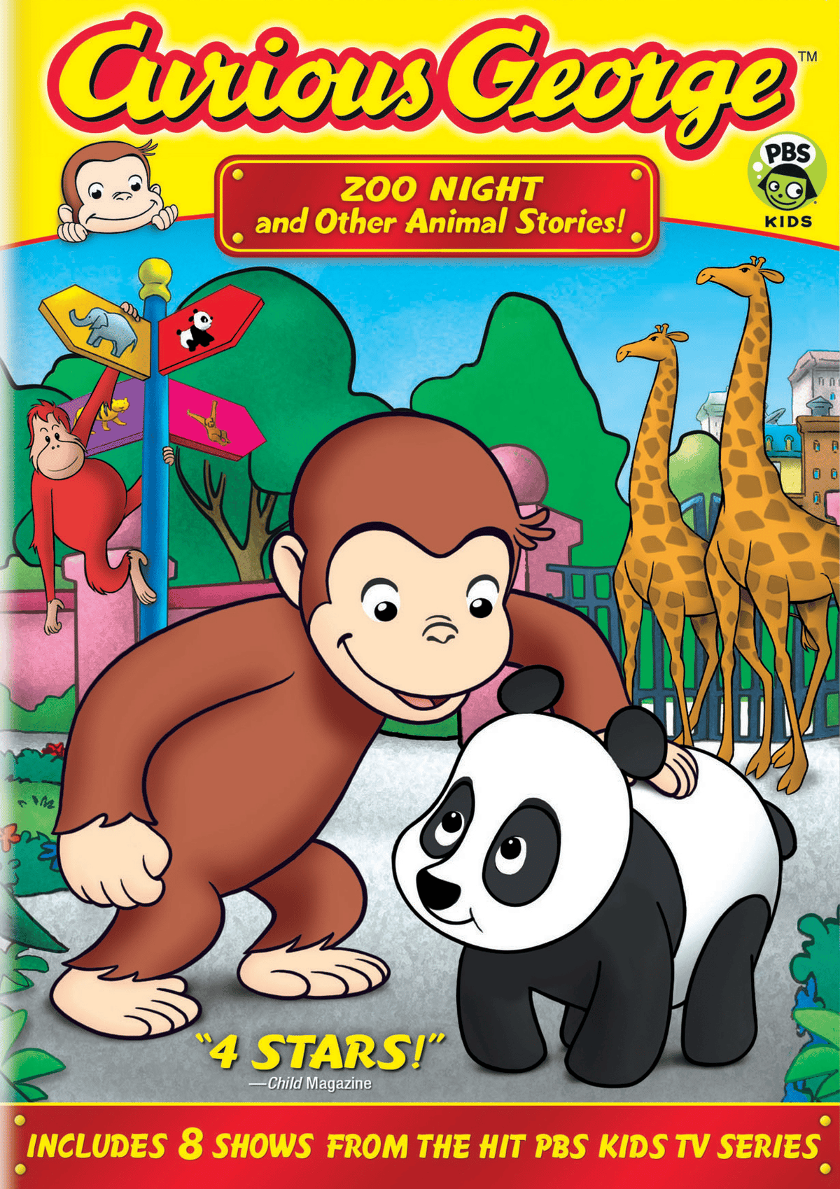Curious George: Zoo Night and Other Animal Stories! | Universal ...