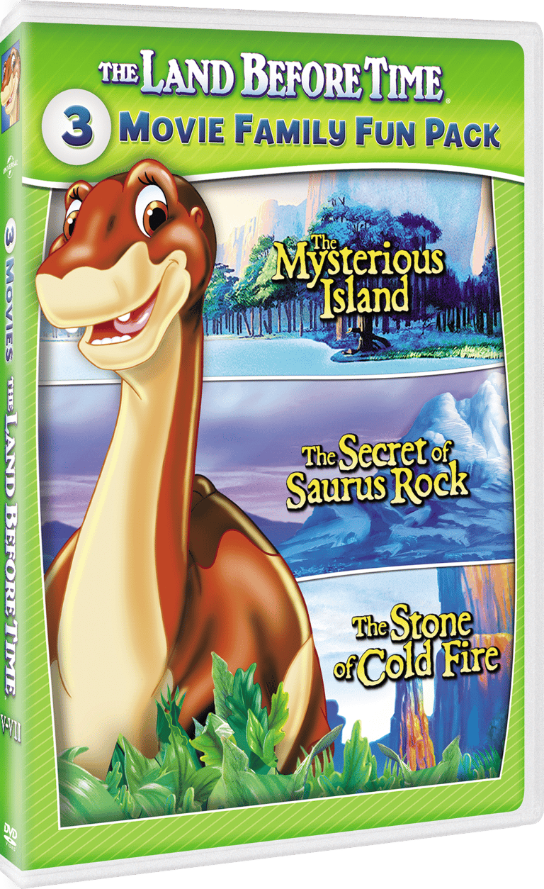 The Land Before Time 3-Movie Family Fun Pack (3) | Universal Pictures ...