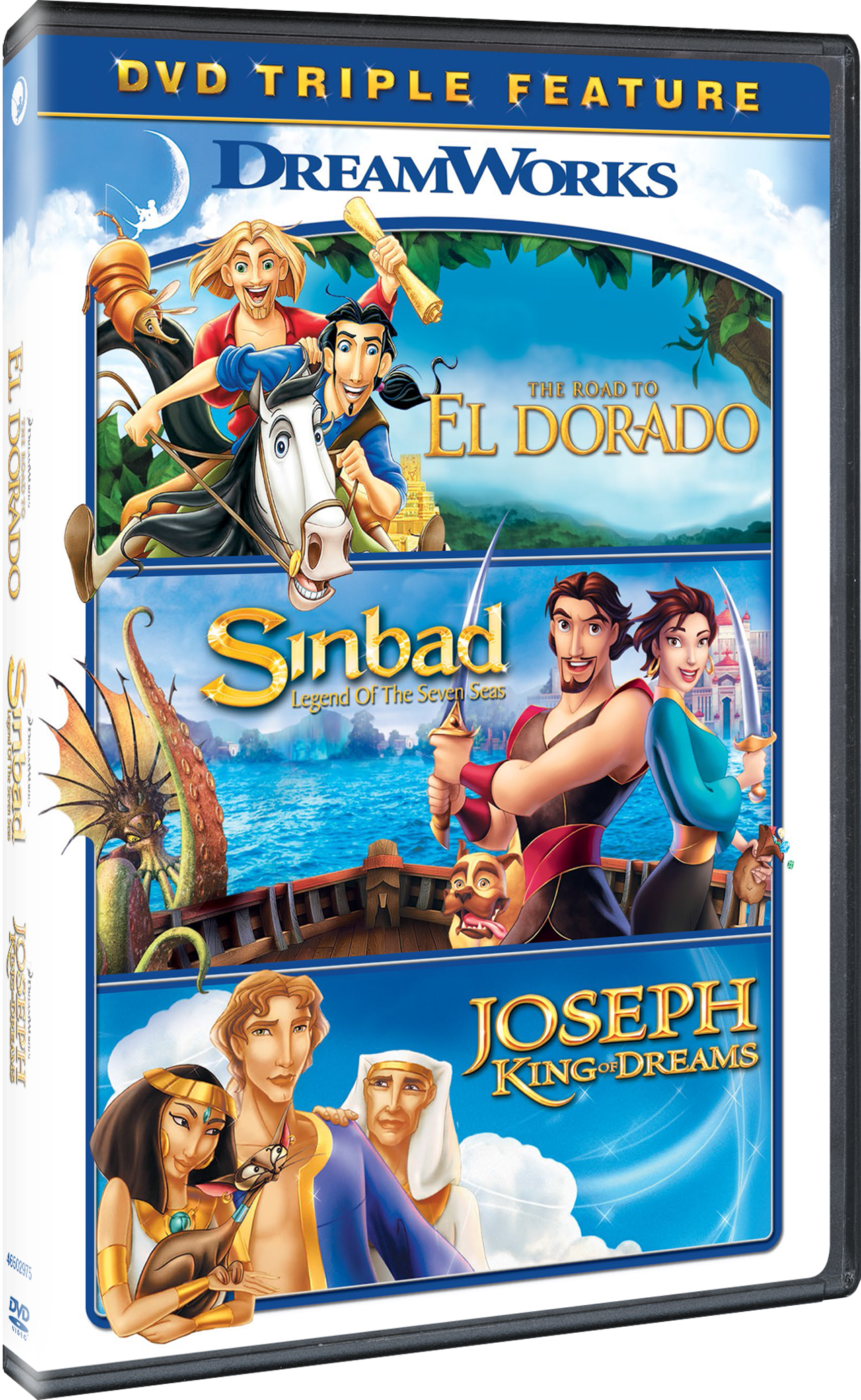 The Road to El Dorado / Sinbad: Legend of the Seven Seas / Joseph: King ...
