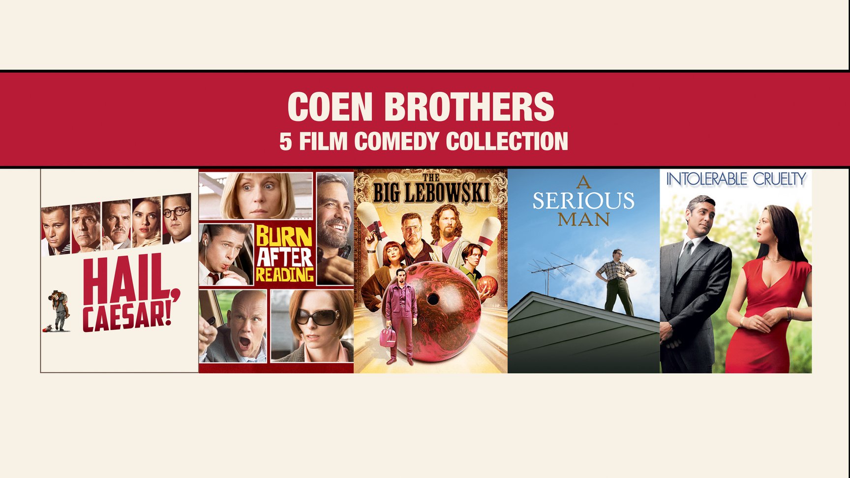The Coen Brothers 5-Film Comedy Collection | Universal Pictures At Home