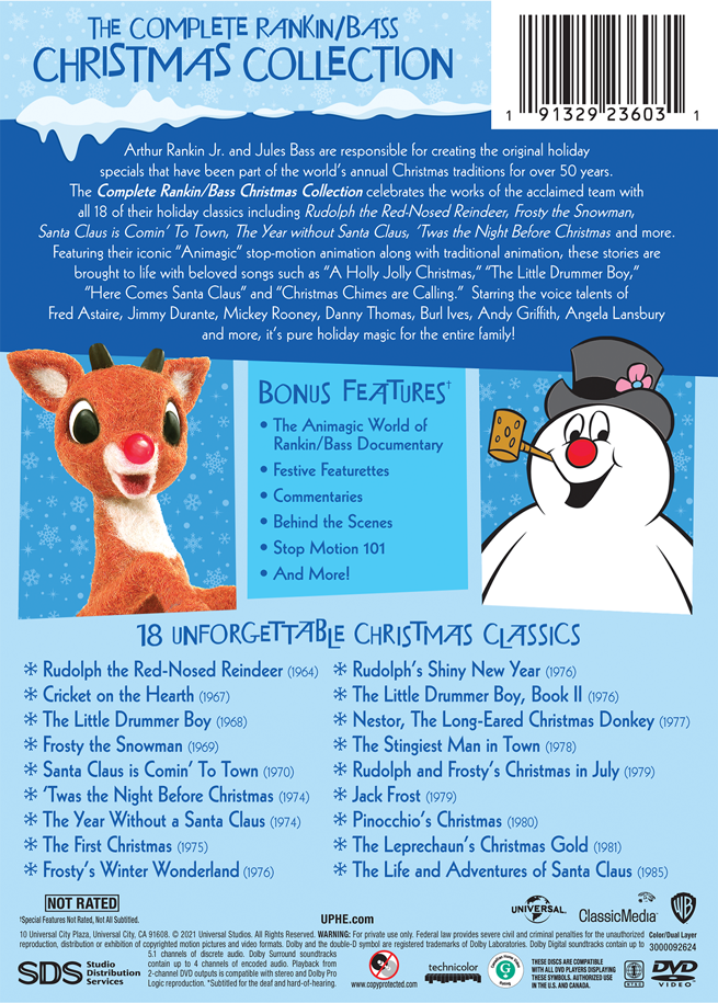 Frosty The Snowman 1969 Dvd