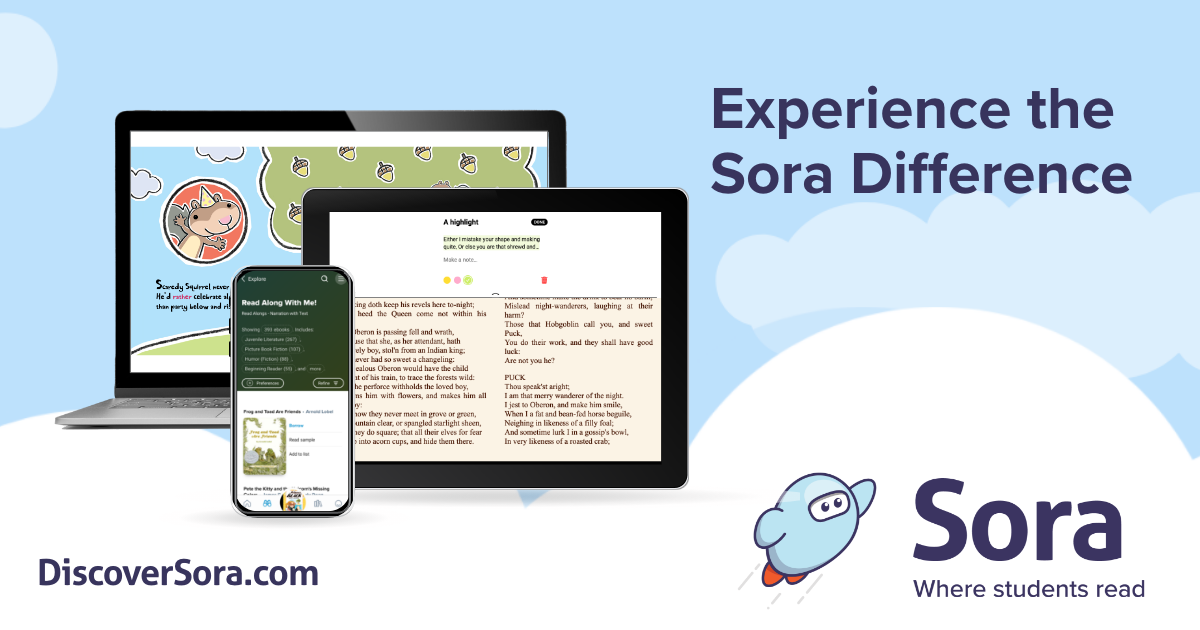 About Sora: Where K-12 Students Read