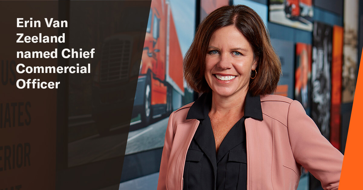 Schneider names Erin Van Zeeland as new Chief Commercial Officer