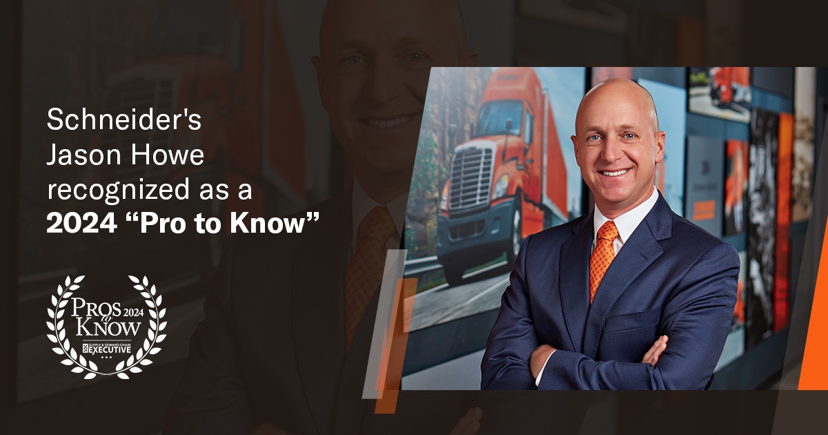 Schneider’s Jason Howe recognized as a 2024 “Pro to Know”