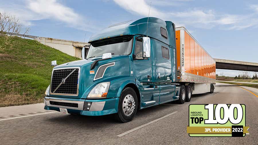 Schneider named a Top 100 Third-Party Logistics Provider