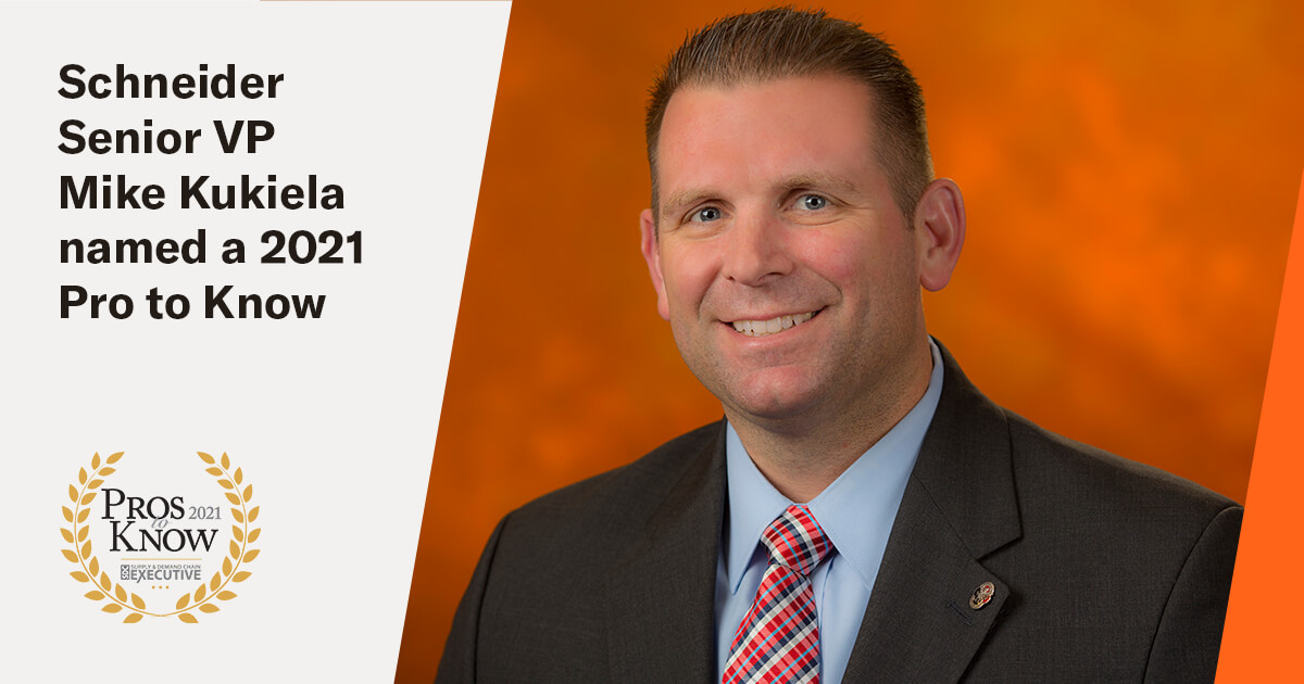 Schneider senior VP named 2021 “Pro to Know” | Schneider