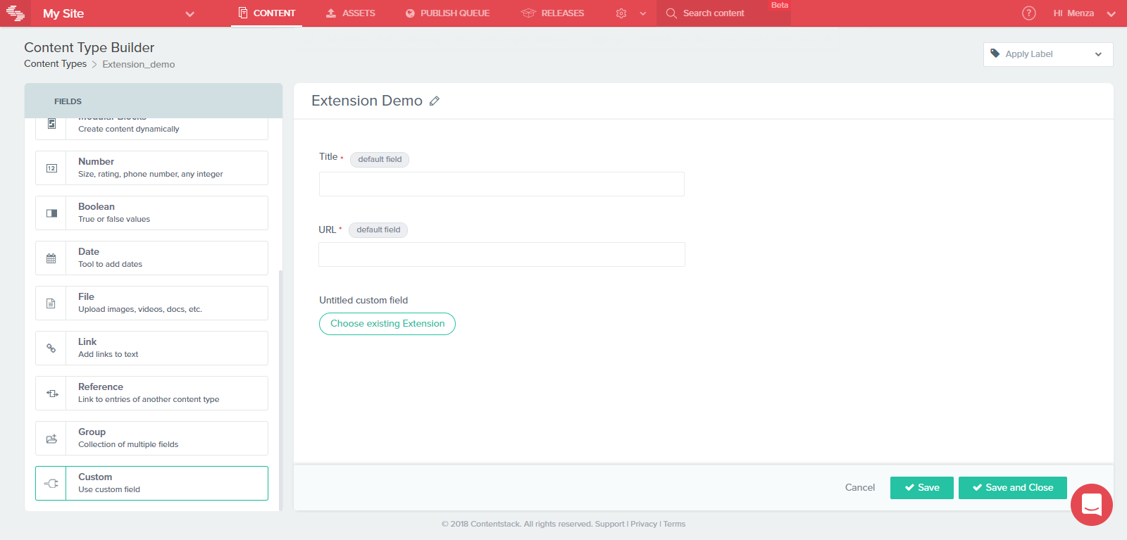 Commercetools Extension Setup Guide Contentstack