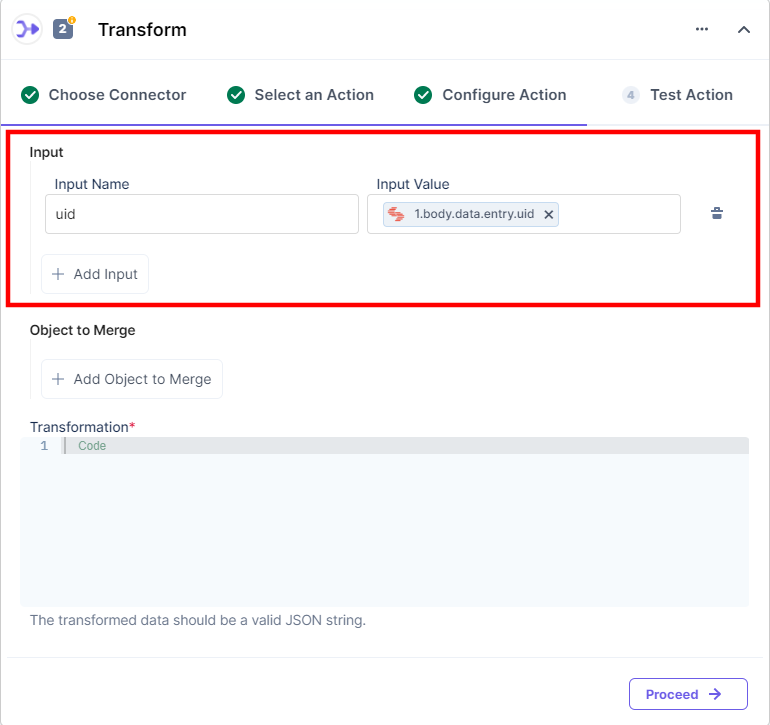 Create an Algolia Object using Entry UID