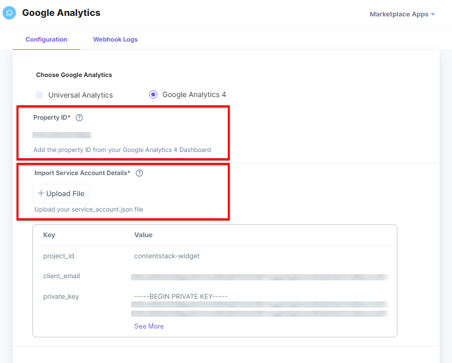 Google Analytics App Installation Guide | Contentstack