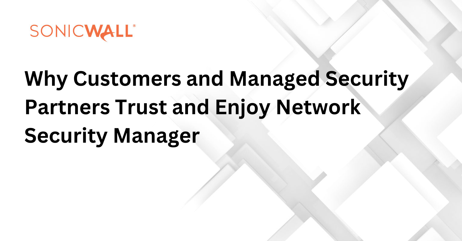 Why Customers and Managed Security Partners Trust and Enjoy Network ...