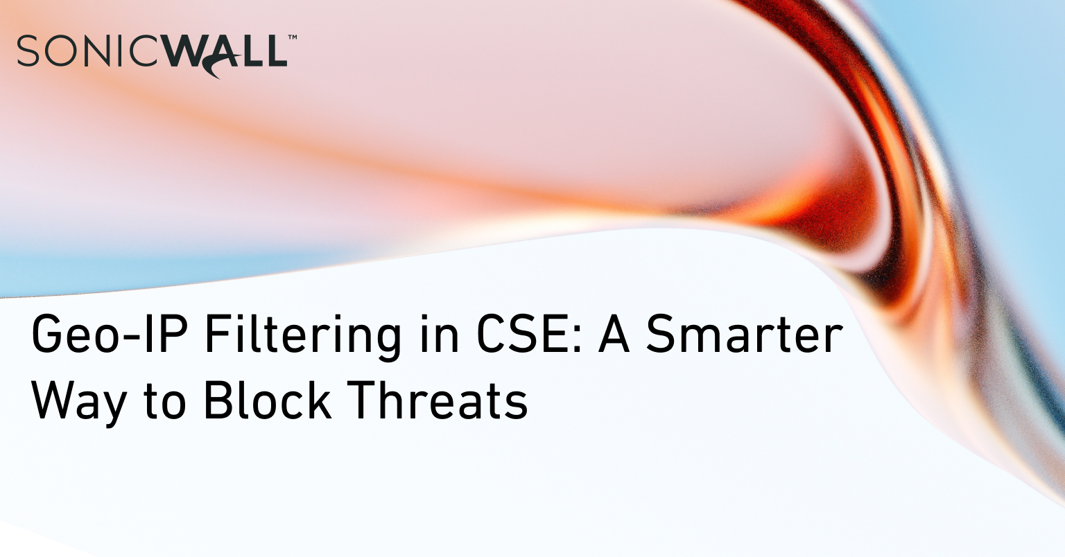 Geo-IP Filtering Now Available in Cloud Secure Edge