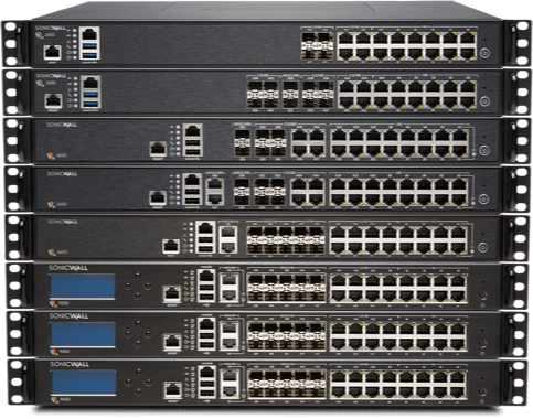 SonicWall provide wireless access and security to any number of sites.
