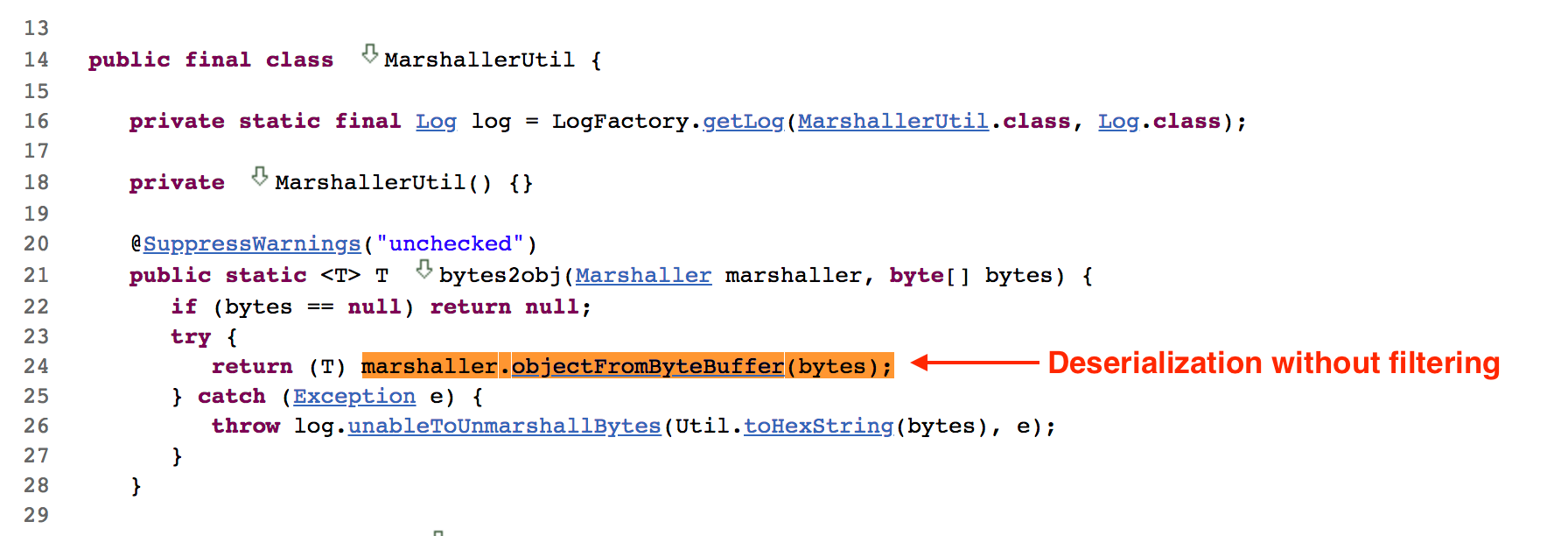 Red Hat JBoss Data Grid Insecure Deserialization Vulnerability