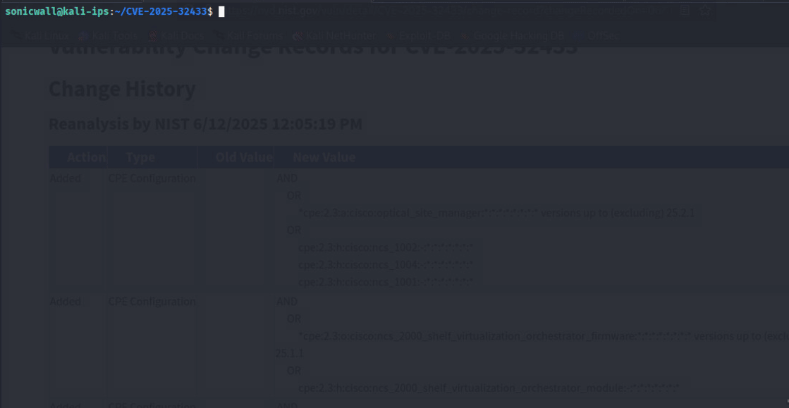 Critical SSH RCE in Erlang/OTP (CVE-2025-32433)