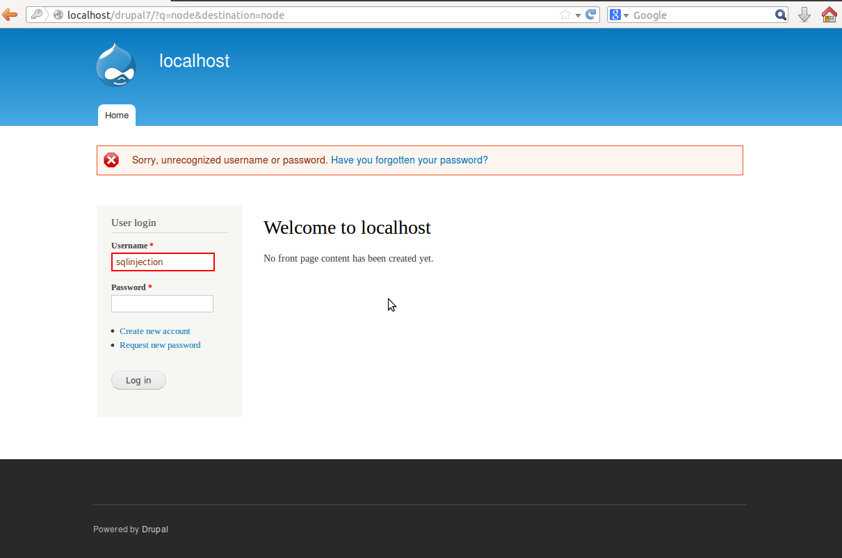 Drupal Core Sql Injection Vulnerability CVE-2014-3704 (Oct 24, 2014)