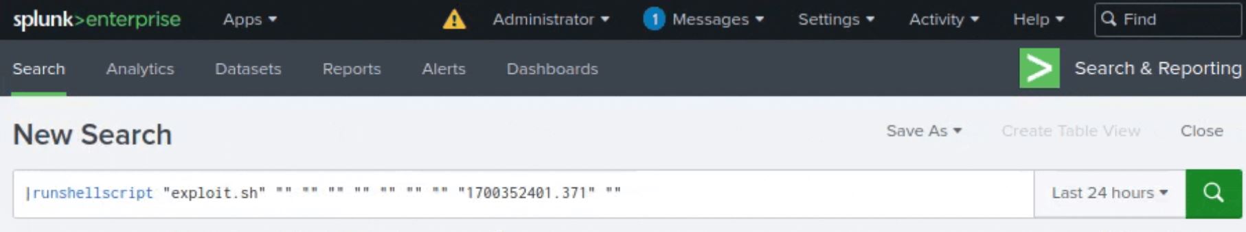 Splunk Remote Code Execution