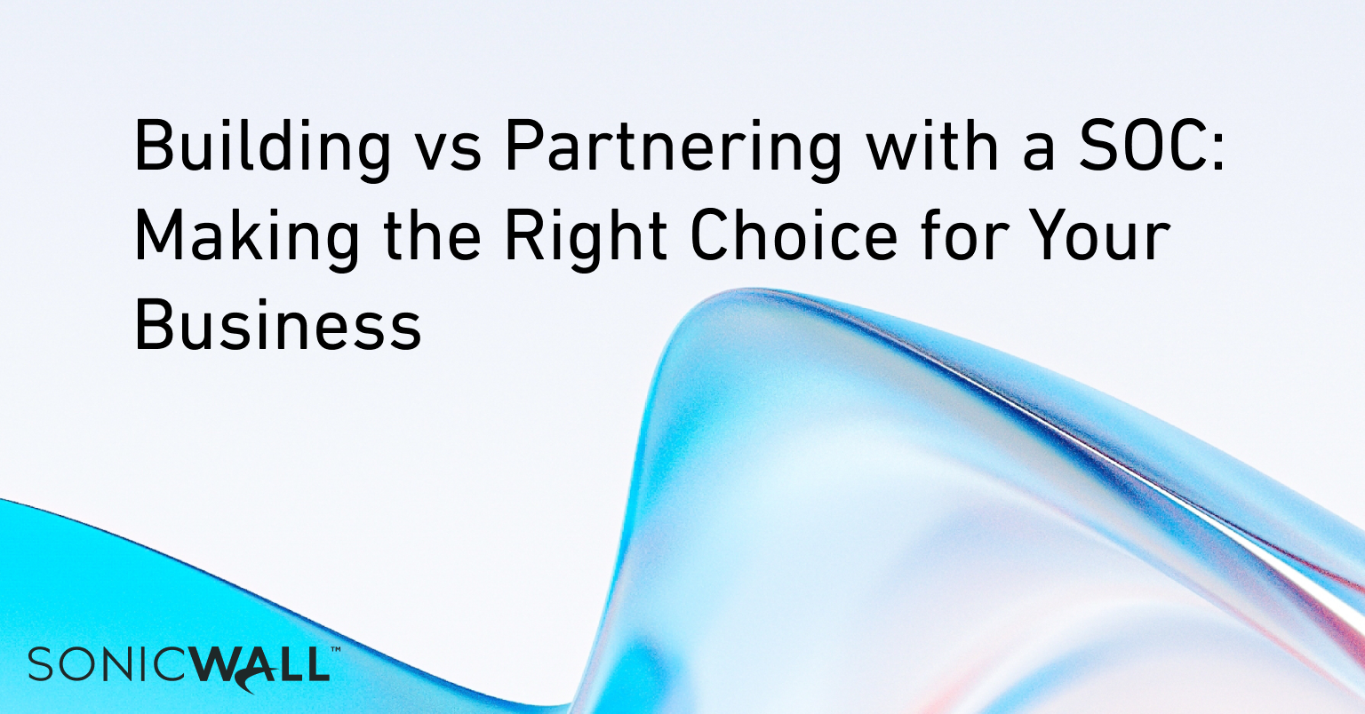 Build vs. Partner: Making the Right SOC Choice
