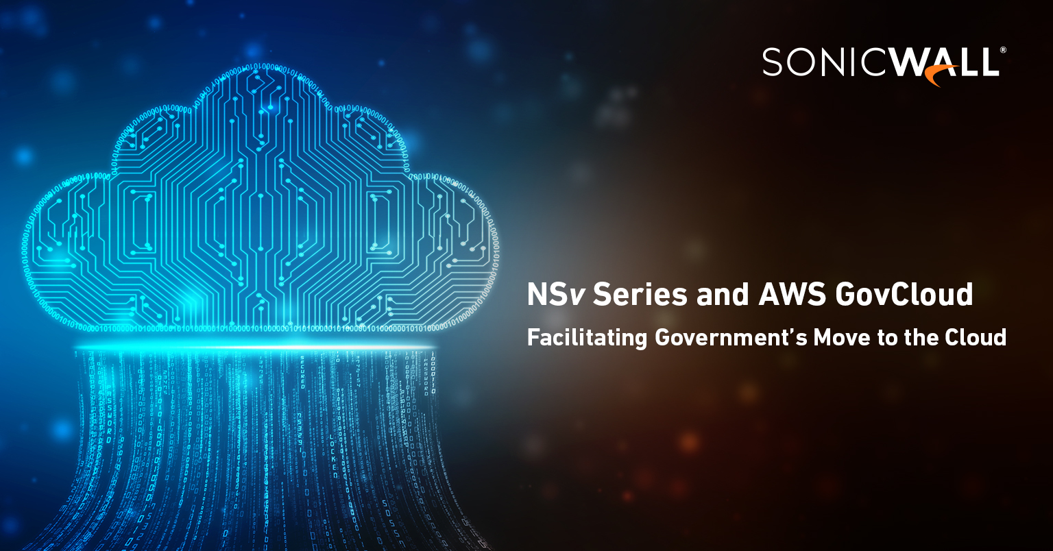 NSv Series and AWS GovCloud: Facilitating Government’s Move to the Cloud