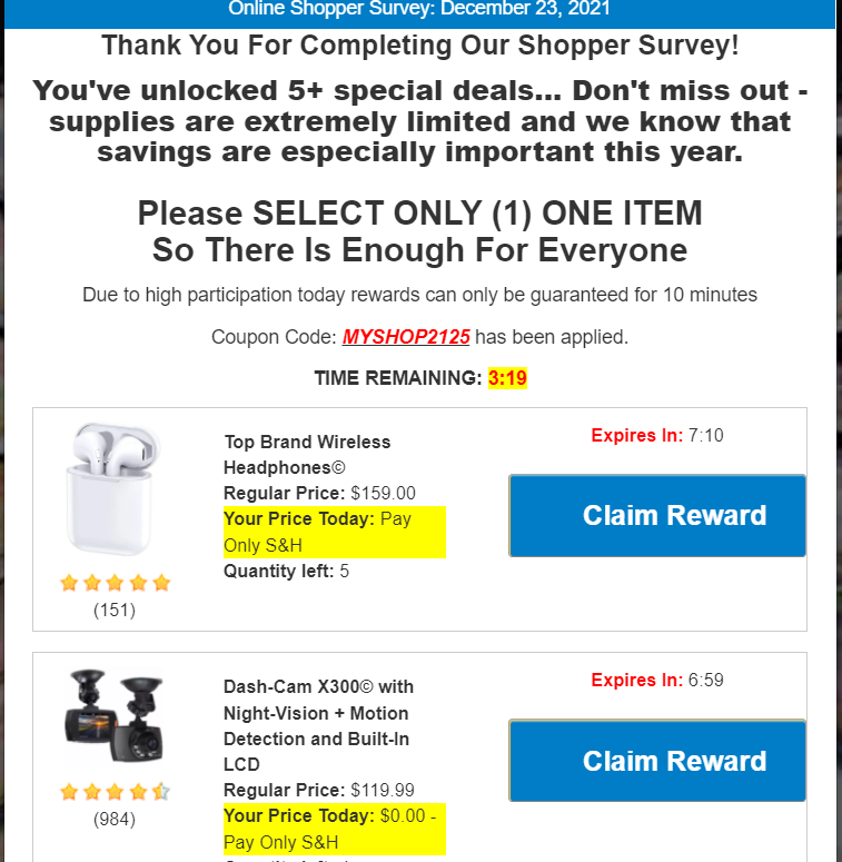 Spam Campaign Roundup: Christmas Holiday 2021 Edition