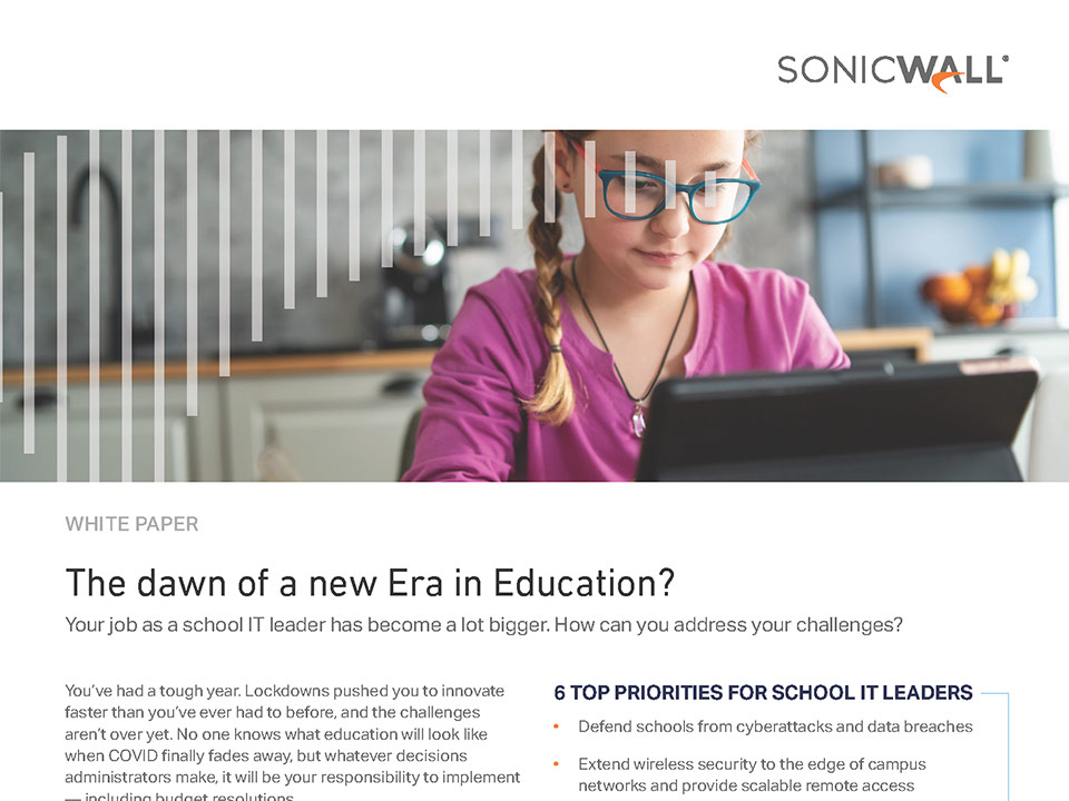 The Dawn of a New Era in Education