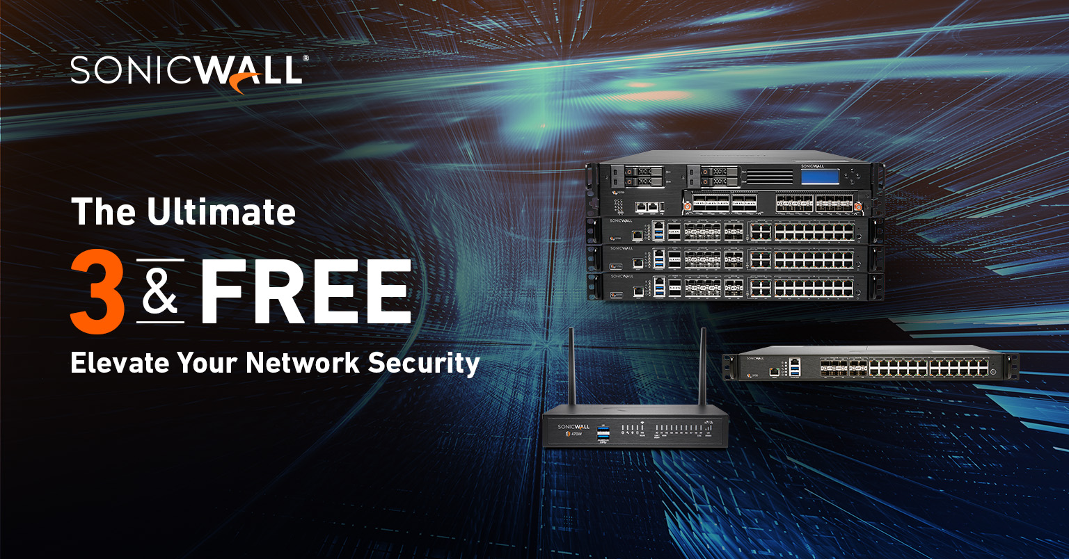 Elevate Your Network with The Ultimate 3 & Free Promotion