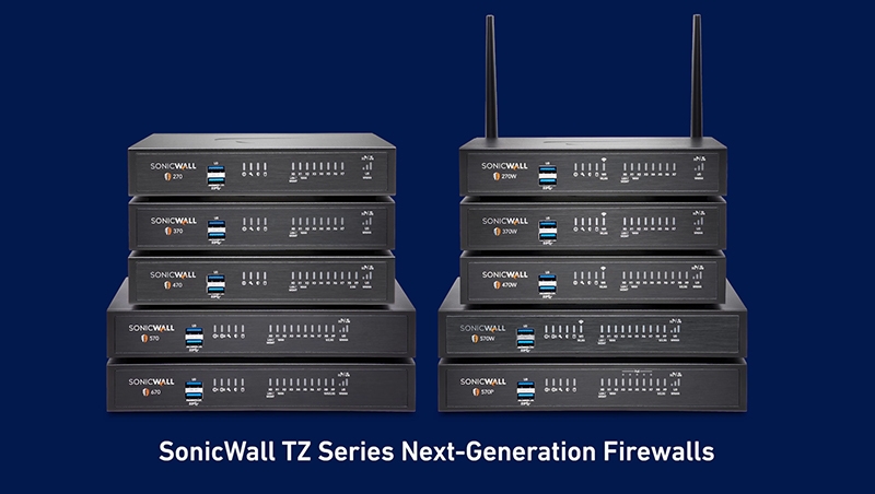 SonicWall Gen 7 TZ Series Firewall – First Desktop Form-Factor Firewall With Multi-Gigabit ...