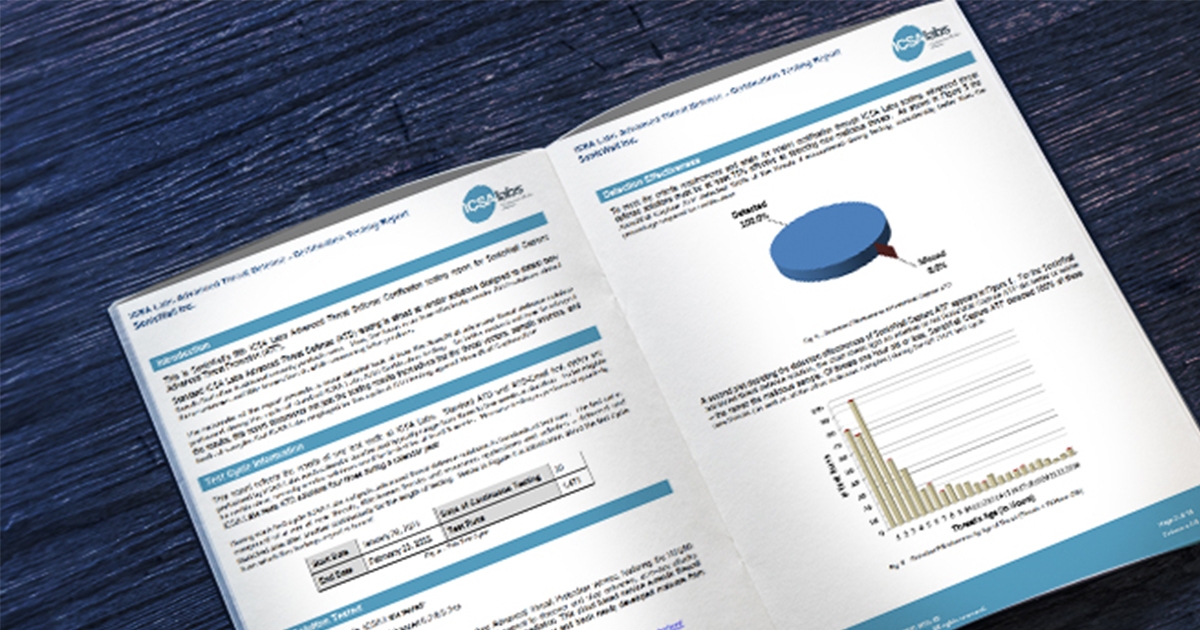 Read the ICSA Labs Q1 2021 Report