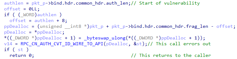 VMware vCenter DCERPC Dealloc Pointer Manipulation