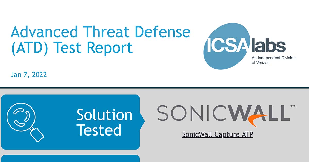 Read the ICSA Labs Q4 2021 Report