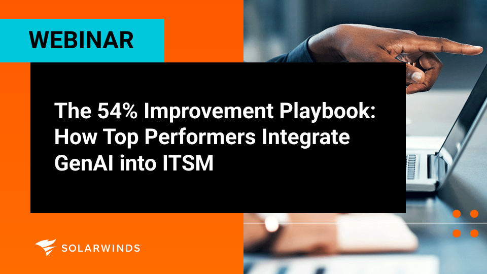 Events Catalog | SolarWinds