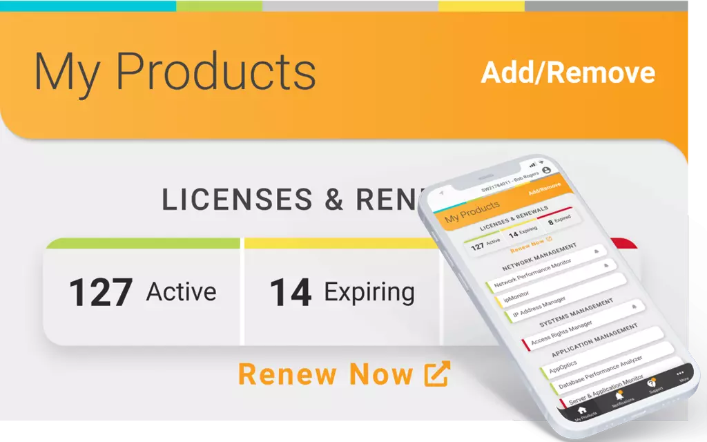 Customer Success Mobile App for iOS and Android | SolarWinds Success Center