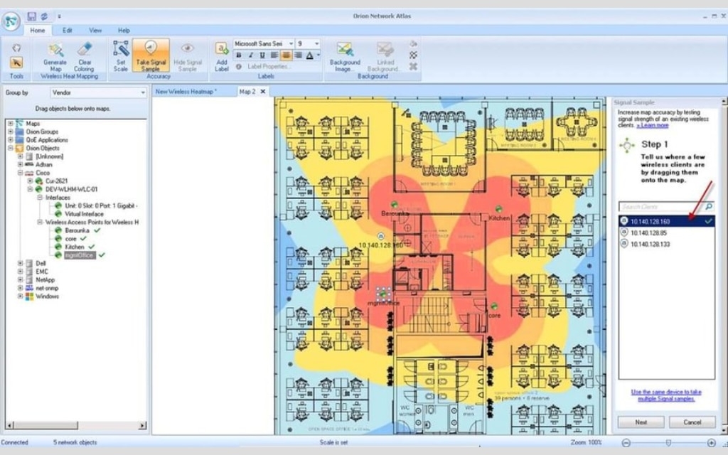 Dynamic Intelligence Maps | SolarWinds