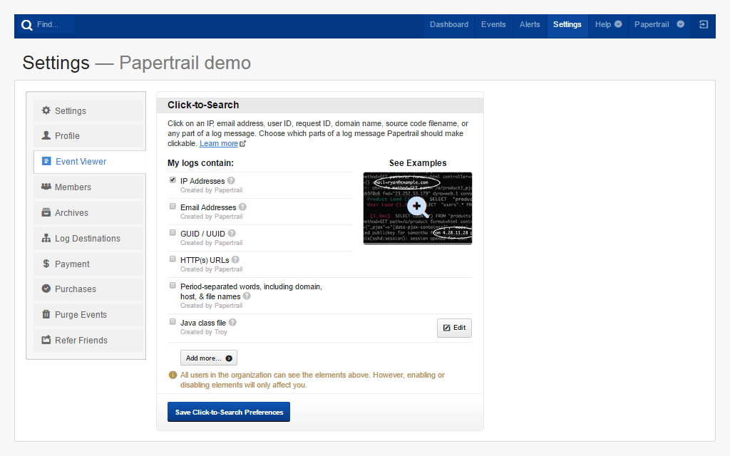 Papertrail - Cloud Logging Service & Management | SolarWinds
