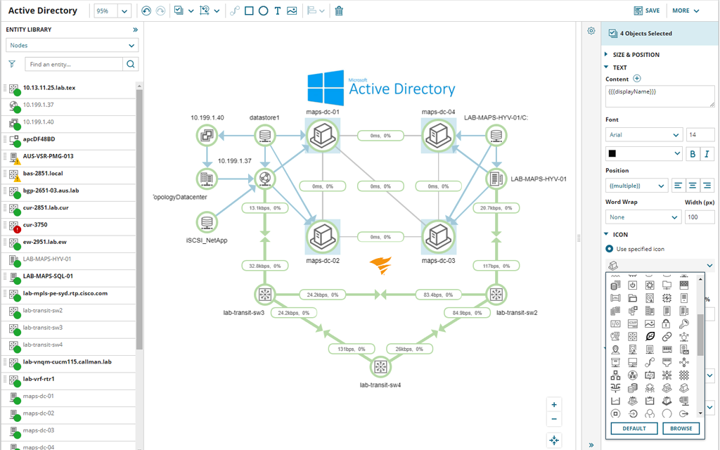 Orion Maps – IT Mapping Solution | SolarWinds Orion Maps – IT Mapping Solution | SolarWinds