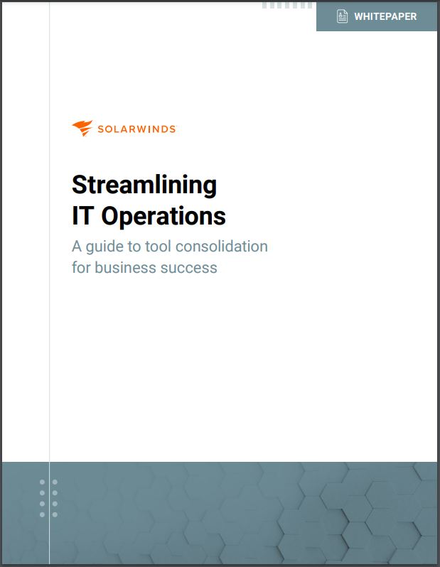Streamlining IT Operations – Whitepaper | SolarWinds